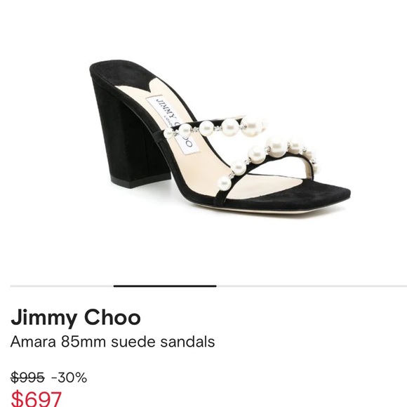 Jimmy Choo | Shoes | Jimmy Choo Amara 85mm Embellished Sandals | Poshmark